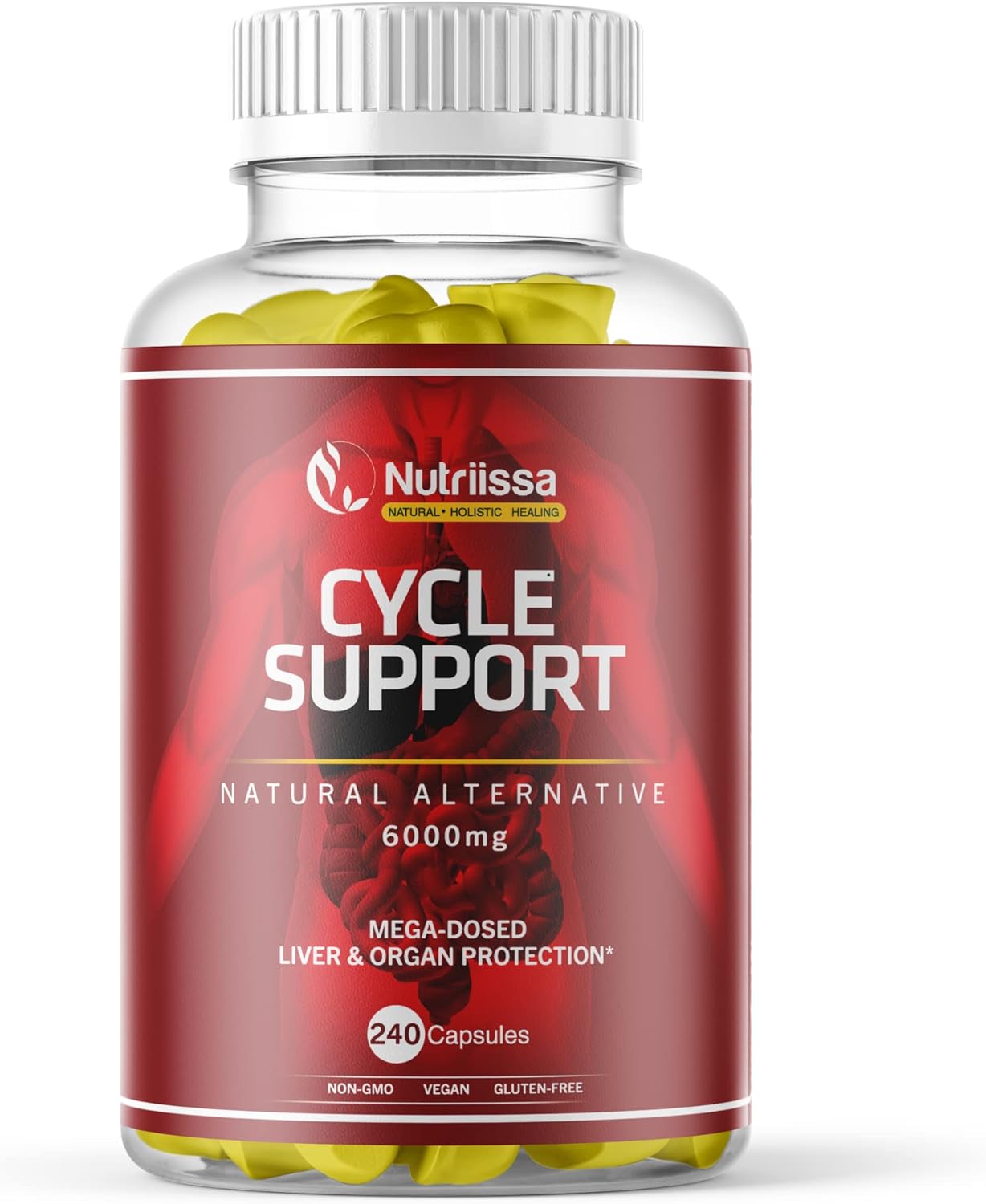 Amazon.com: Nutriissa Cycle Support | Premium Liver Detox & Organ ...