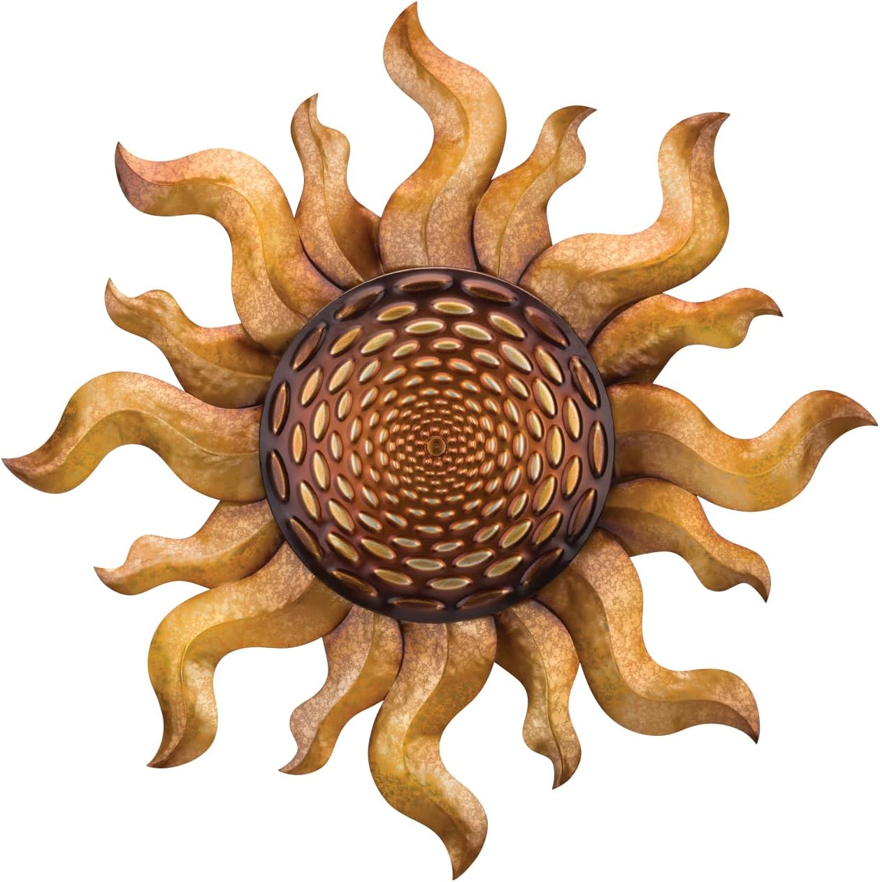 Amazon.com: Regal Art & Gift August Sun Wall Decor, Metal & Glass ...