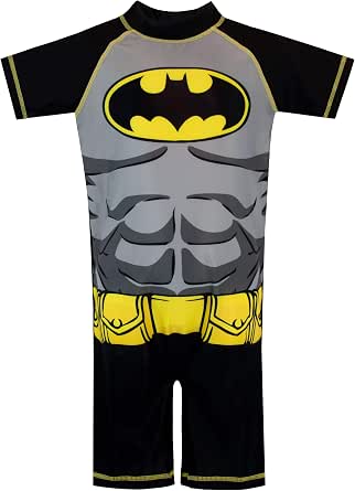DC Comics Boys Batman Swimsuit : Amazon.co.uk: Fashion