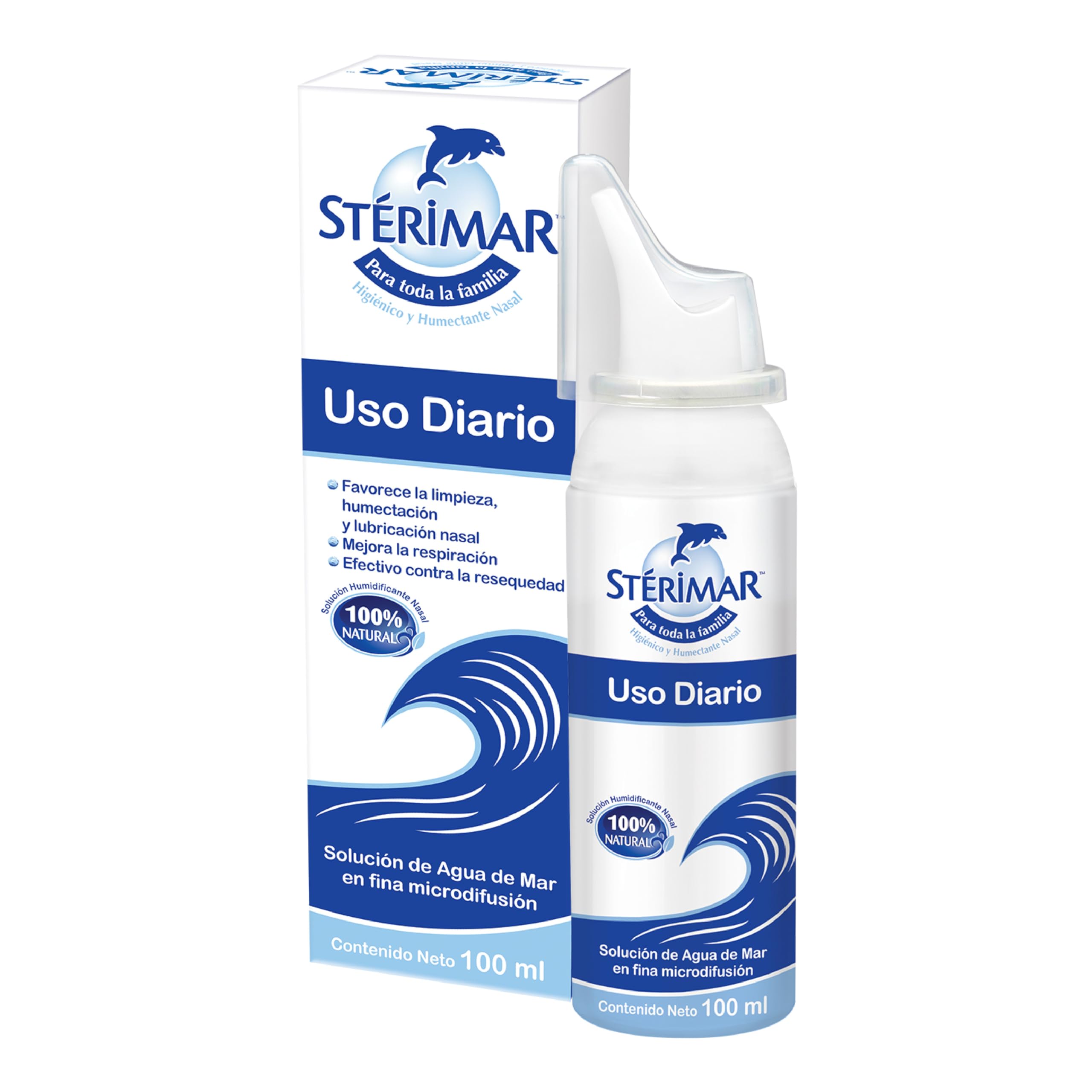 Stérimar™ Descongestionante Nasal Uso Diario 100% Natural con Agua de ...