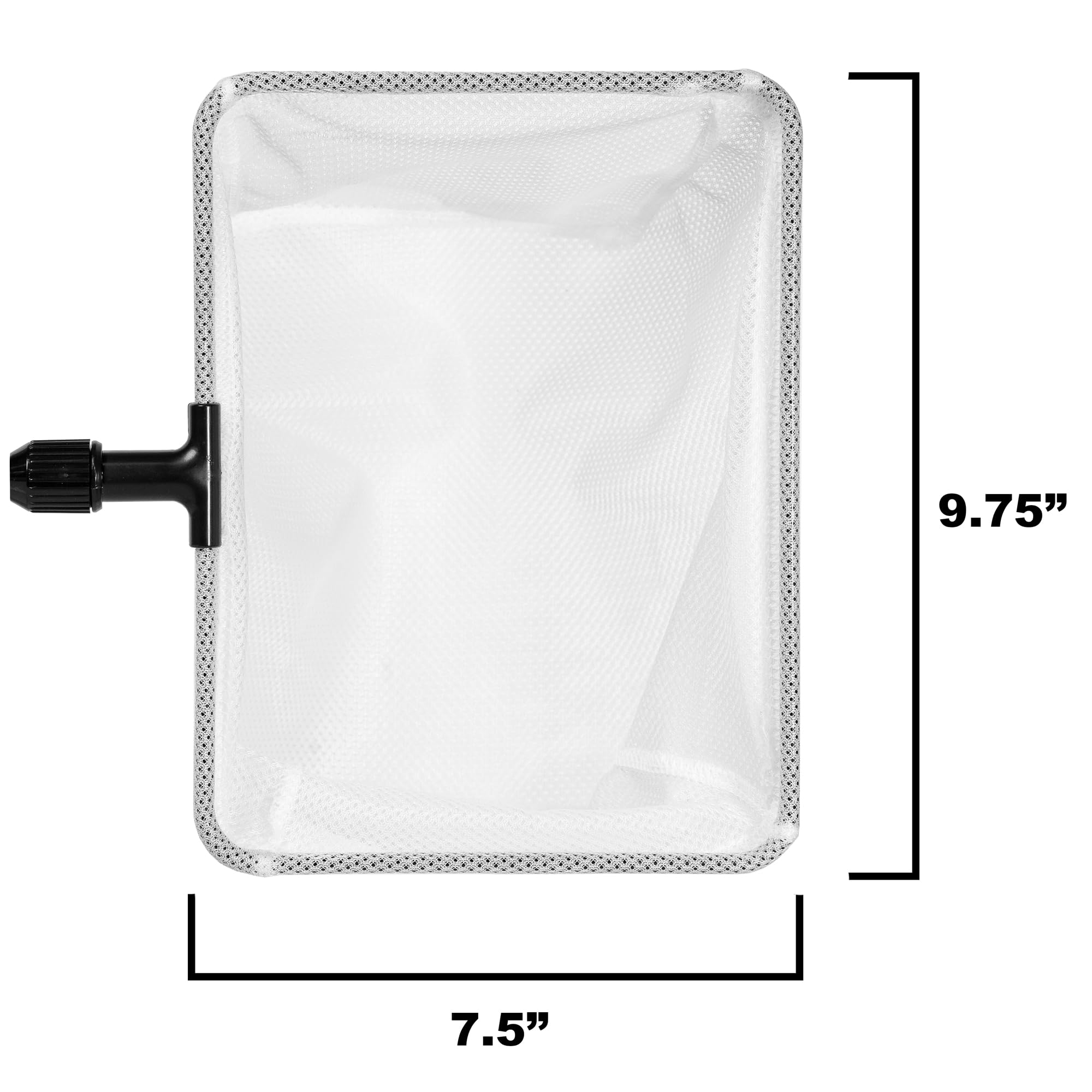 Large Aquarium Fish Net with Long Extendable Handle for Fish Tank Fine ...