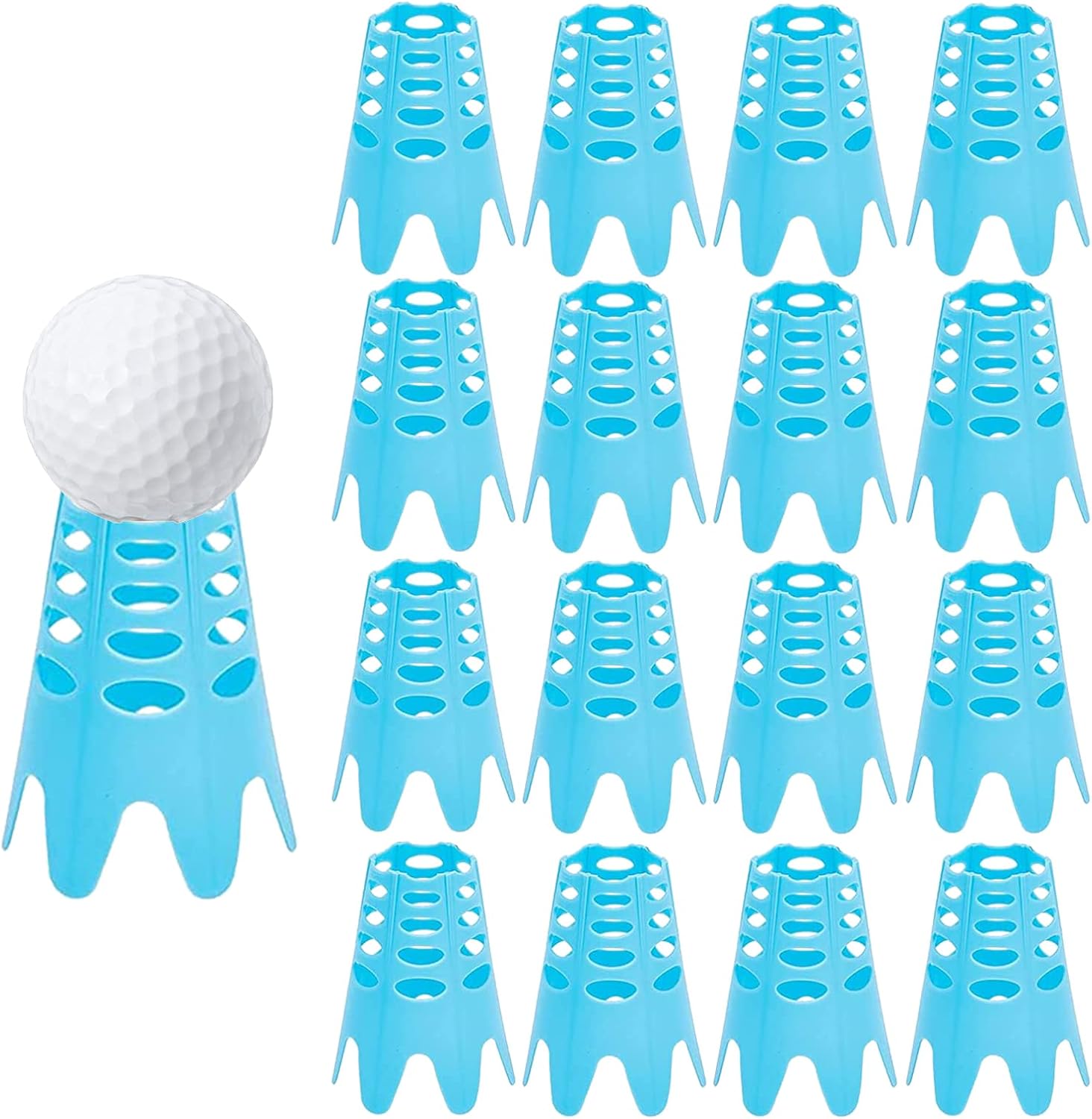 Amazon.com : Ruyshu Golf Simulator Tees, 16 Pack Indoor Golf Tees for ...
