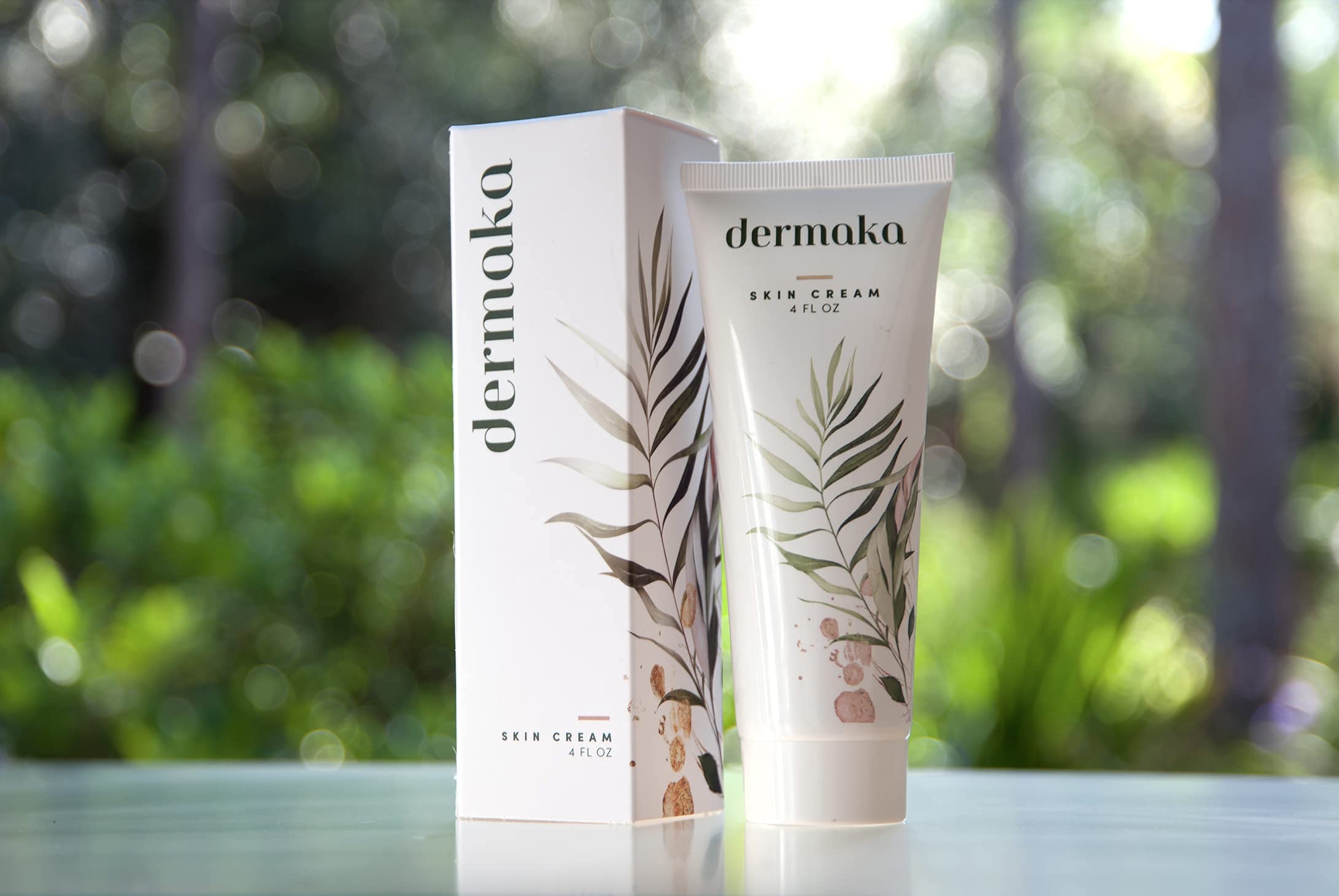 Dermaka All Natural Face Cream for Uneven Skin Tones - Plant-Based with ...