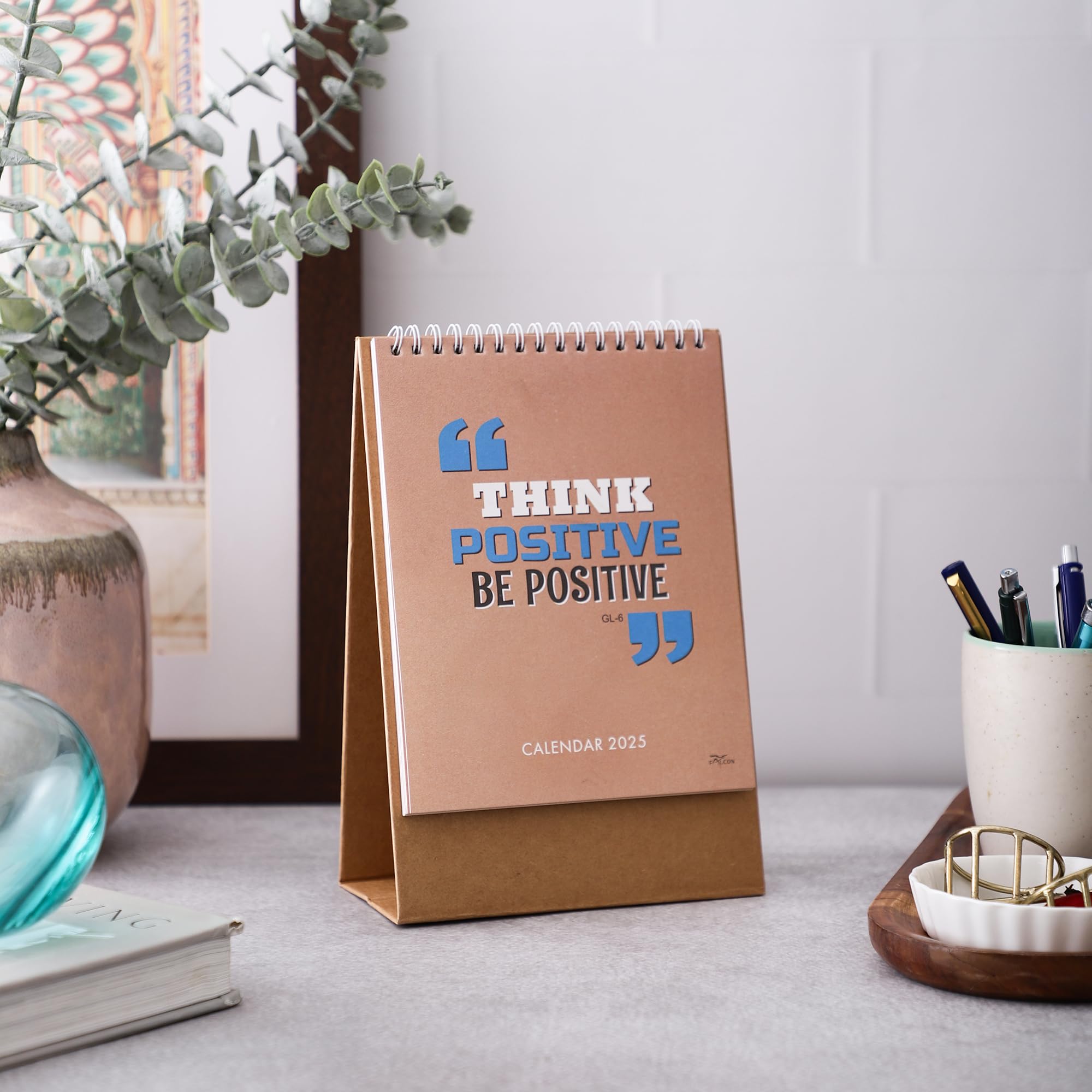 Buy Purestory 2025 Think Positive Desk - with Planner for Planning and ...