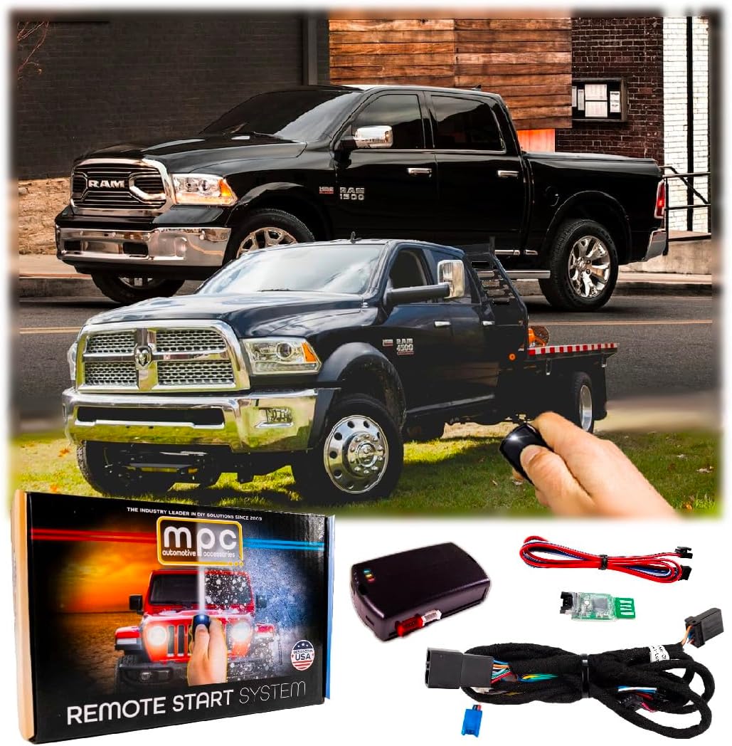 Amazon.com: MPC Remote Start Kit Compatible with RAM 1500, 2500, 3500 ...