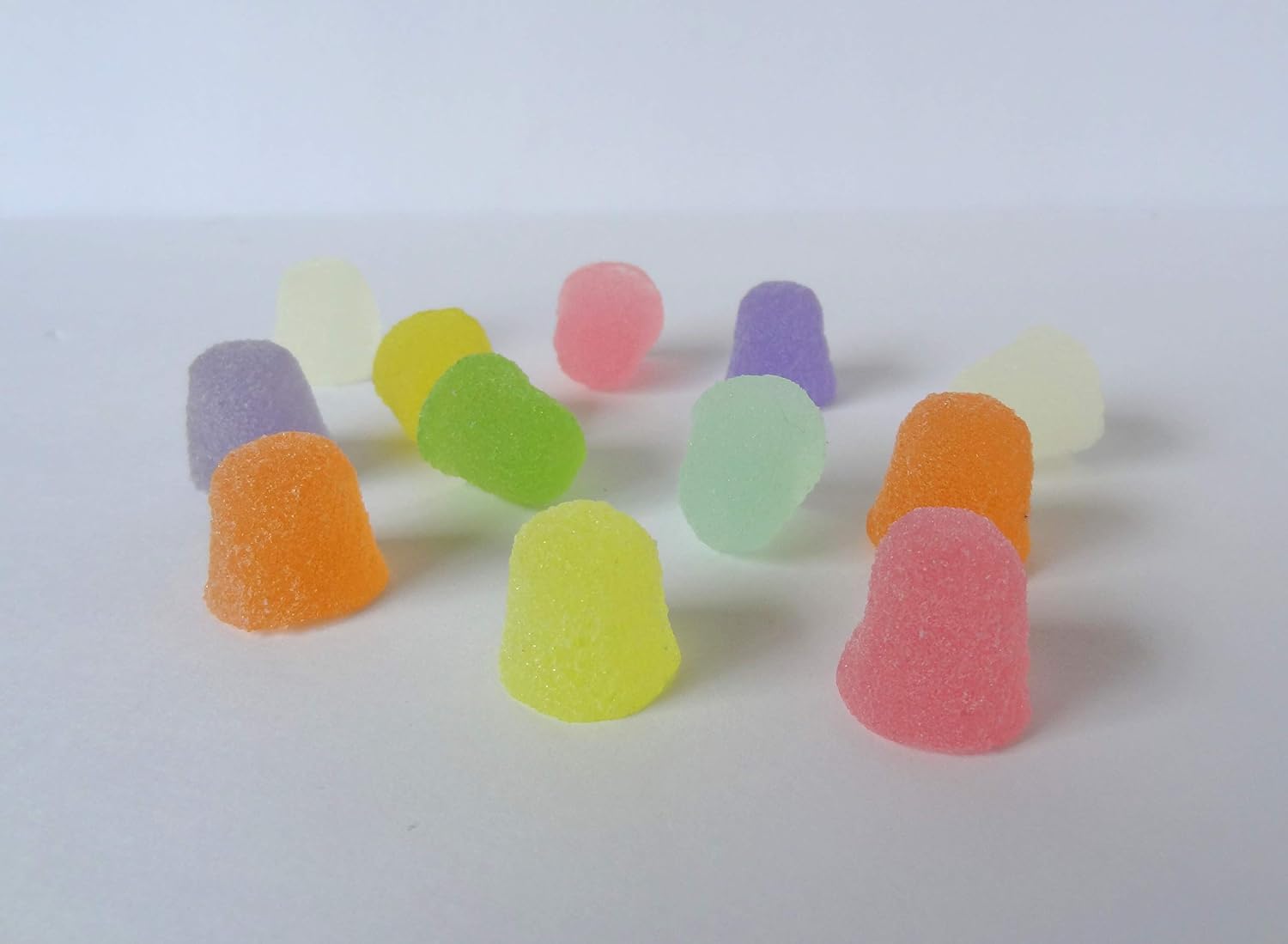 Amazon.com: Fake Candy Faux Gumdrops Spice Drops PASTEL Rainbow ...