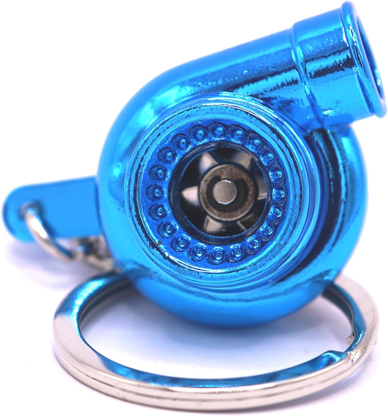 Amazon.com: GT//Rotors Turbo Keychain Metal Spinning Turbocharger ...