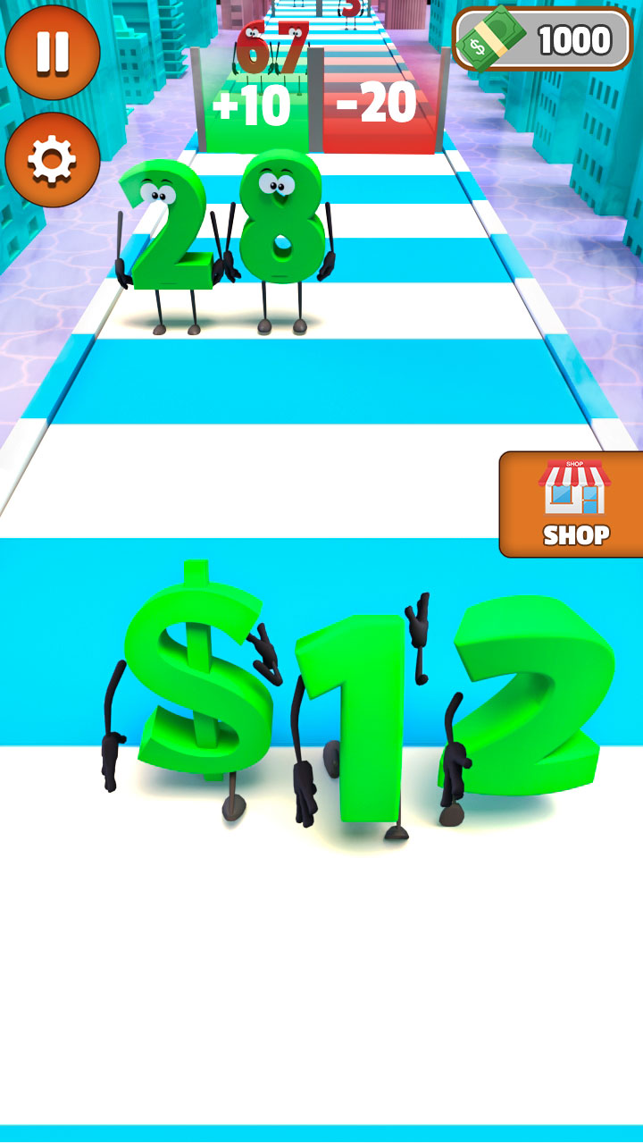 Number Shooter Run and Merge - Digit Master 3D - App on Amazon Appstore