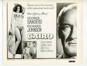 MOVIE PHOTO: Cairo- George Sanders-Richard Johnson-Faten Hamama-8x10-B&W-Still at Amazon's ...