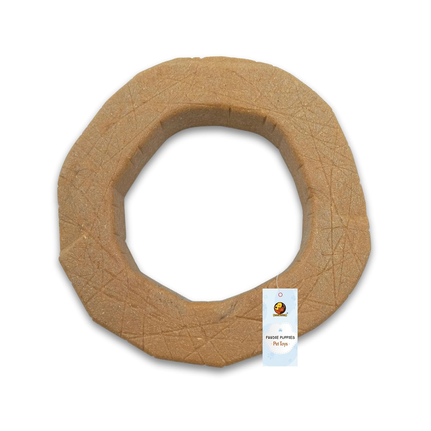 Buy Foodie Puppies Interactive Hard Chew (Ring) Toy for Medium and ...