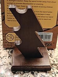 Amazon.com: EnchantZone Wizard Wand Stand Display Wooden Magic Wand ...
