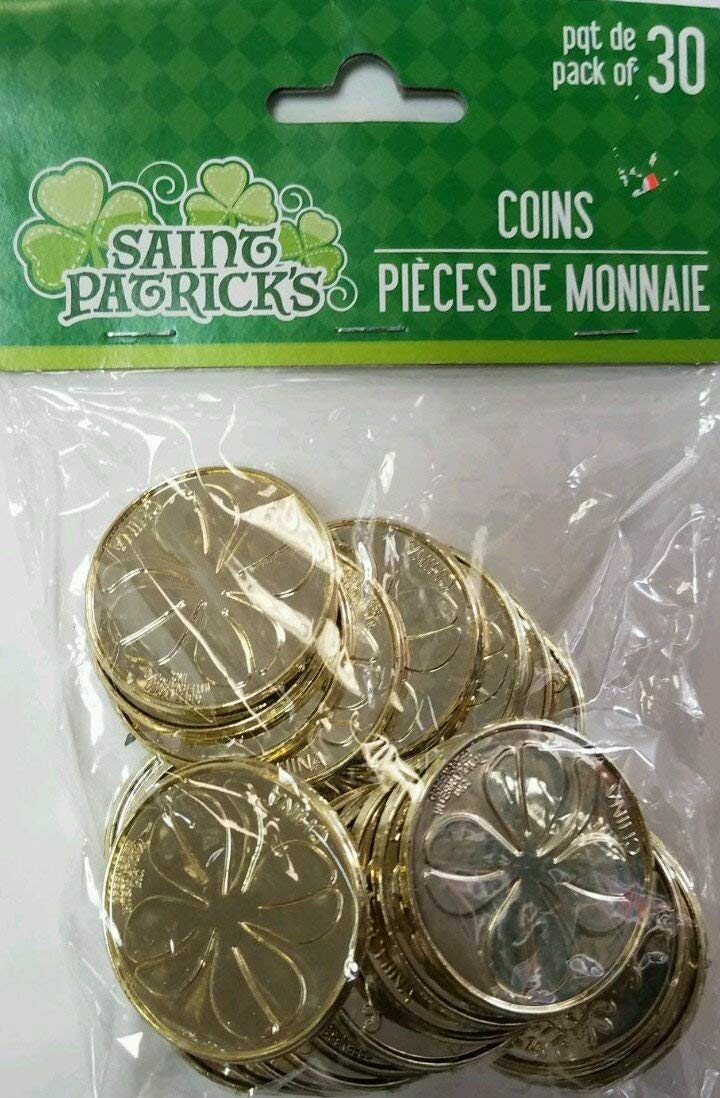 Amazon.com: St. Patrick's Day Coins - 30 Count in a Pack : Toys & Games