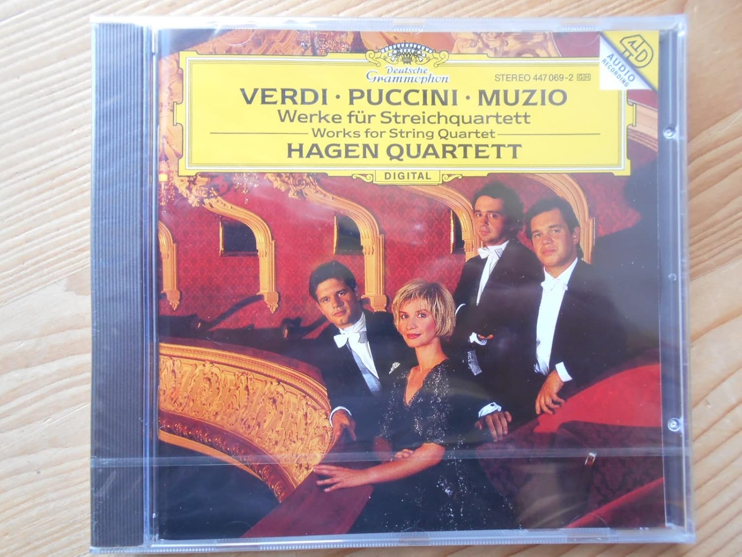 Verdi: Puccini: Muzio: String Quartet in E minor: Amazon.co.uk: CDs & Vinyl