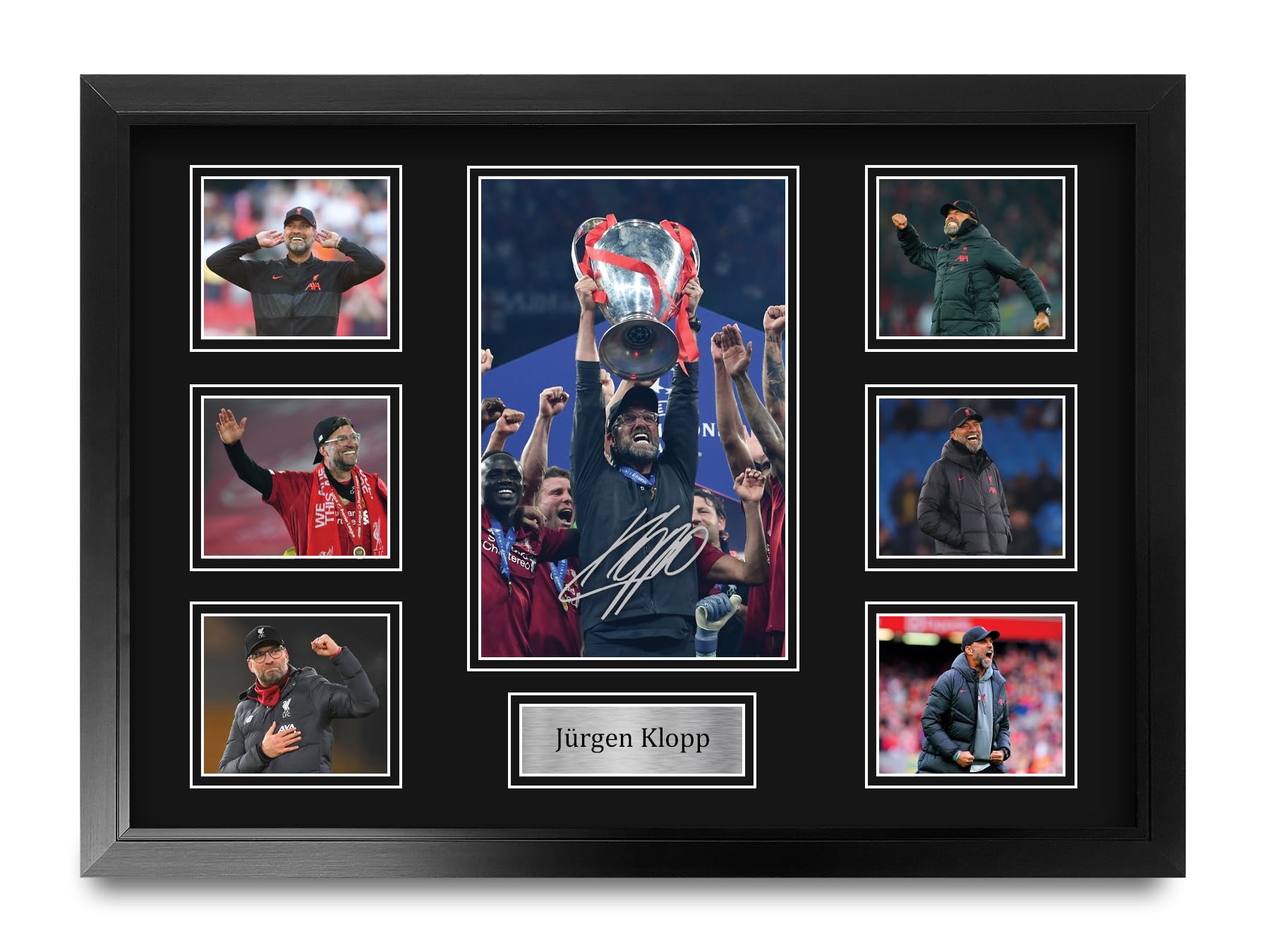 HWC Trading FR A2 Jurgen Klopp Liverpool Printed Memorabilia Signed ...
