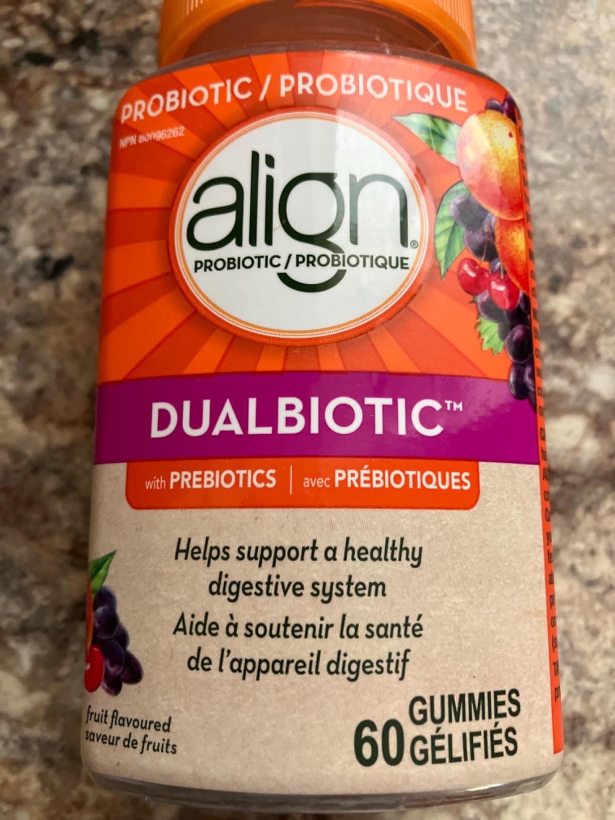 Align DUALBIOTIC PREbiotic + PRObiotic Gummies, Helps Support a Healthy ...