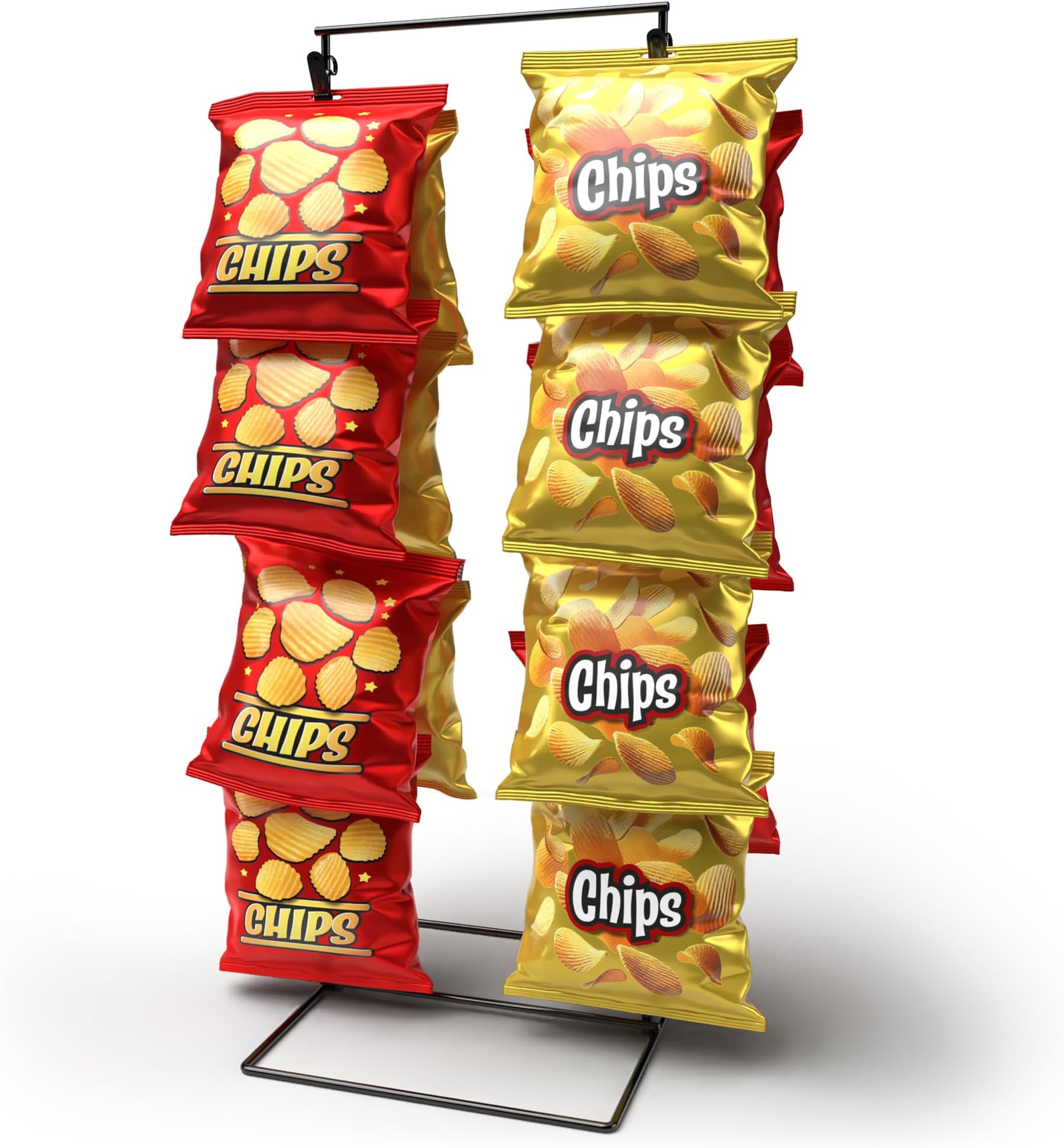 Amazon.com: Candy Display Rack 4 Tier | Candy Organizer | Snack ...