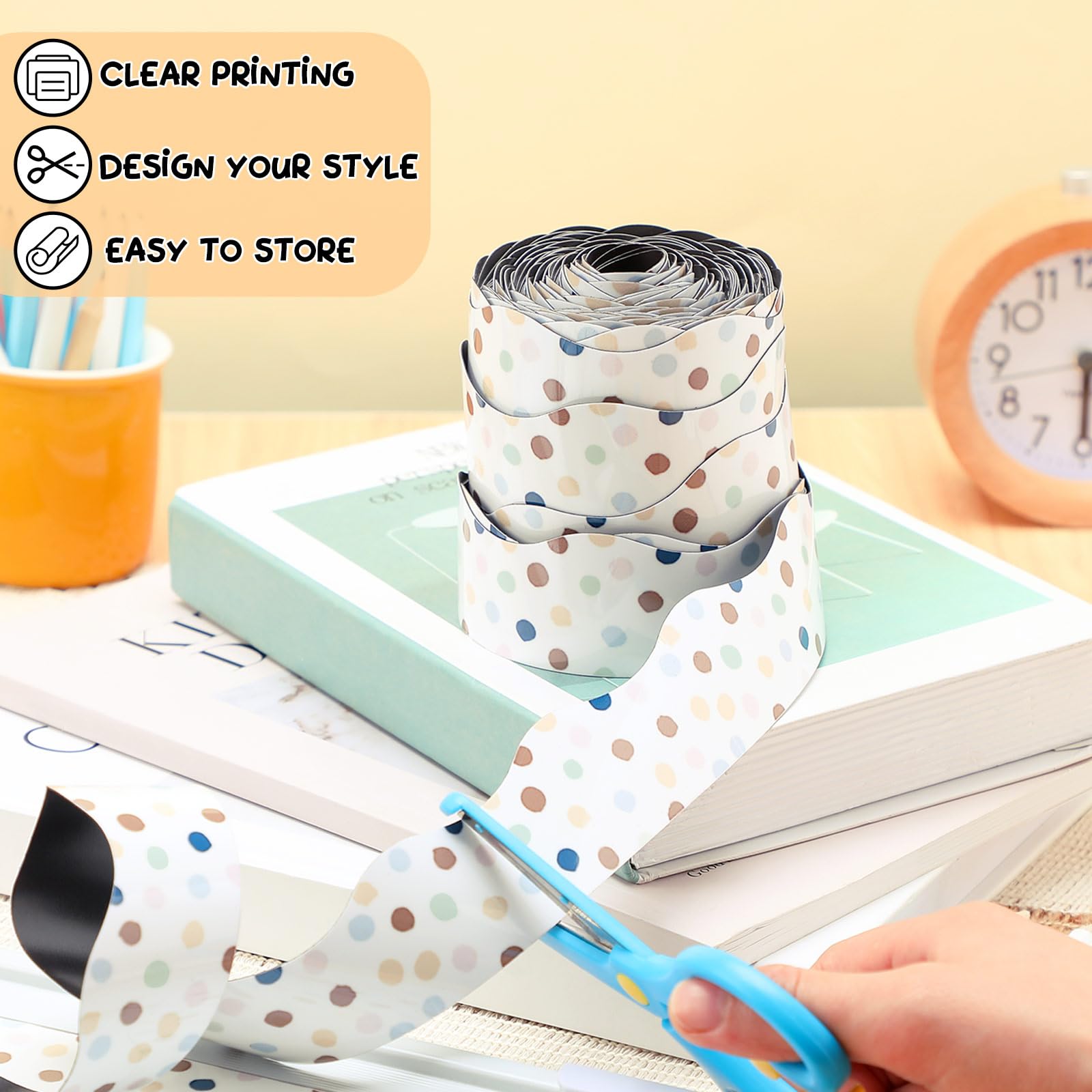 Snapklik.com : Tellegloww 36 Ft Scalloped Magnetic Border Magnetic ...