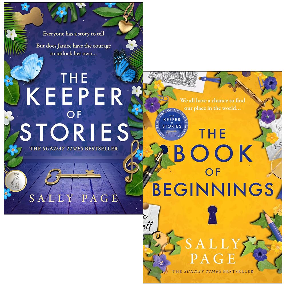 Sally Page Collection 2 Books Set (The Keeper of Stories & The Book of ...