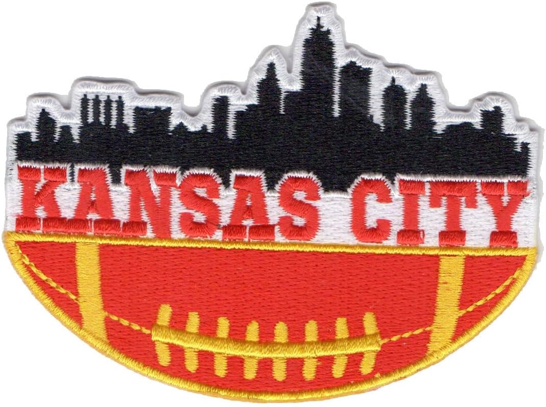 Amazon.com: Kansas City Letters KC Patch Set Football Missouri ...