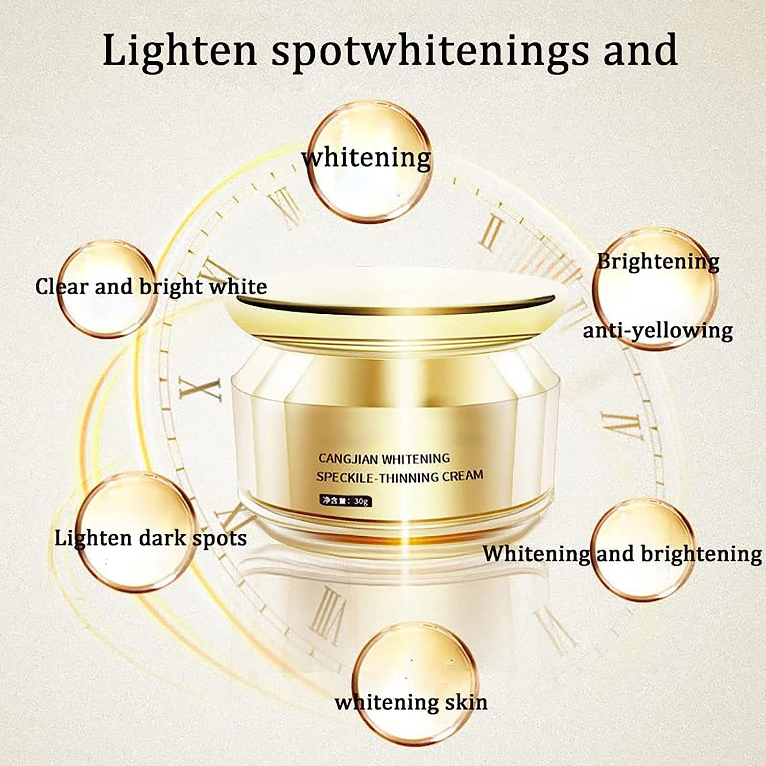 GINDAMU Crema de melasma japonesa, Dr Hancy White Spot Cream Korean ...