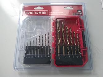 Craftsman - Juego de brocas de óxido dorado, 14 piezas (CMAM2214 ...