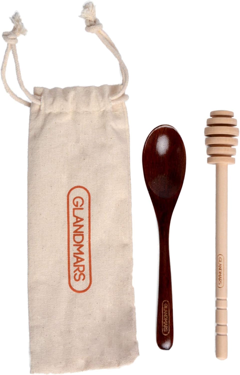 Amazon.com: Glandmars Honey Dipper Stick Wooden-Dippers Long Honeycomb ...