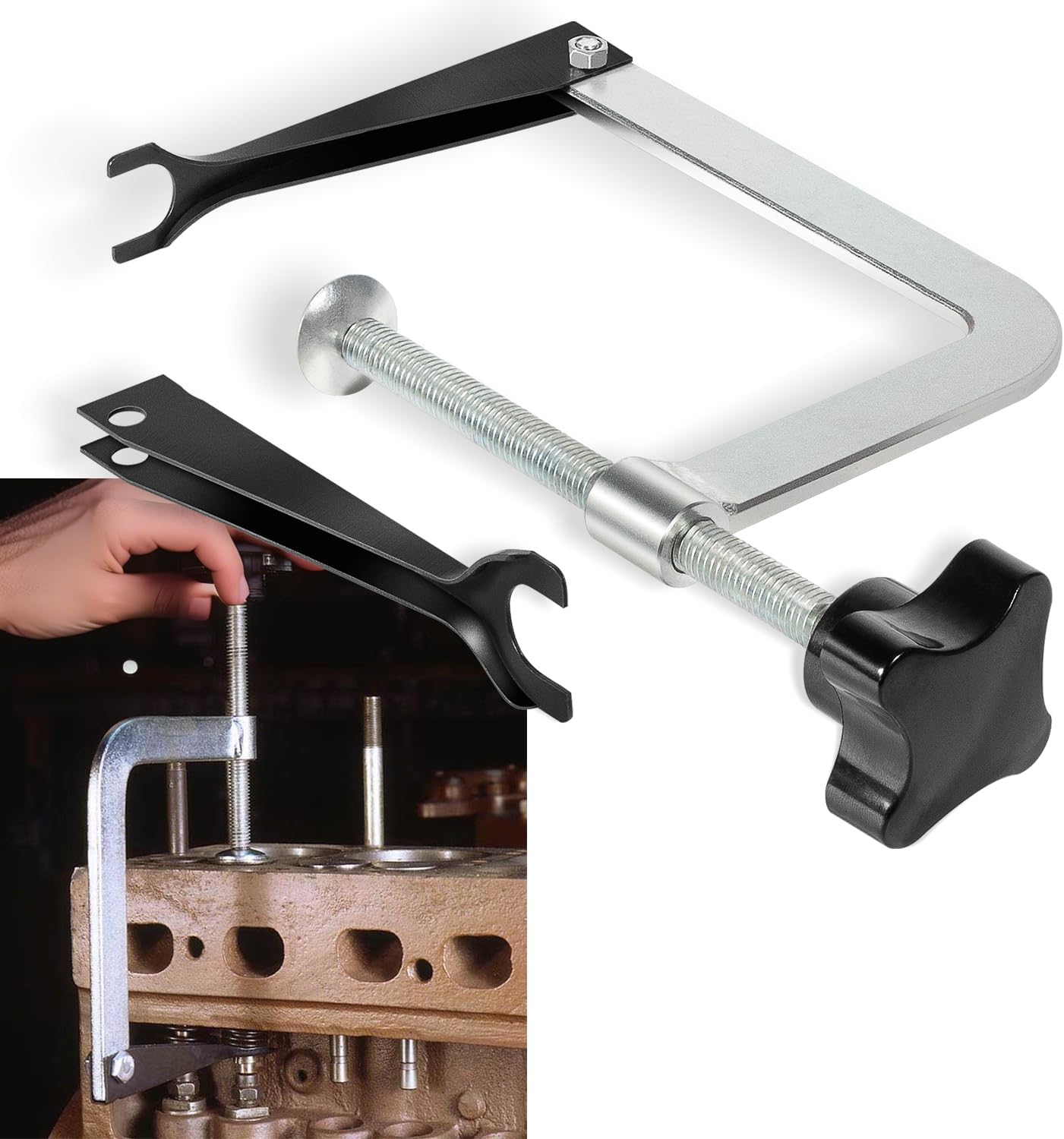 Amazon.com: 23300 Small Engine Valve Spring Compressor Replacement for ...