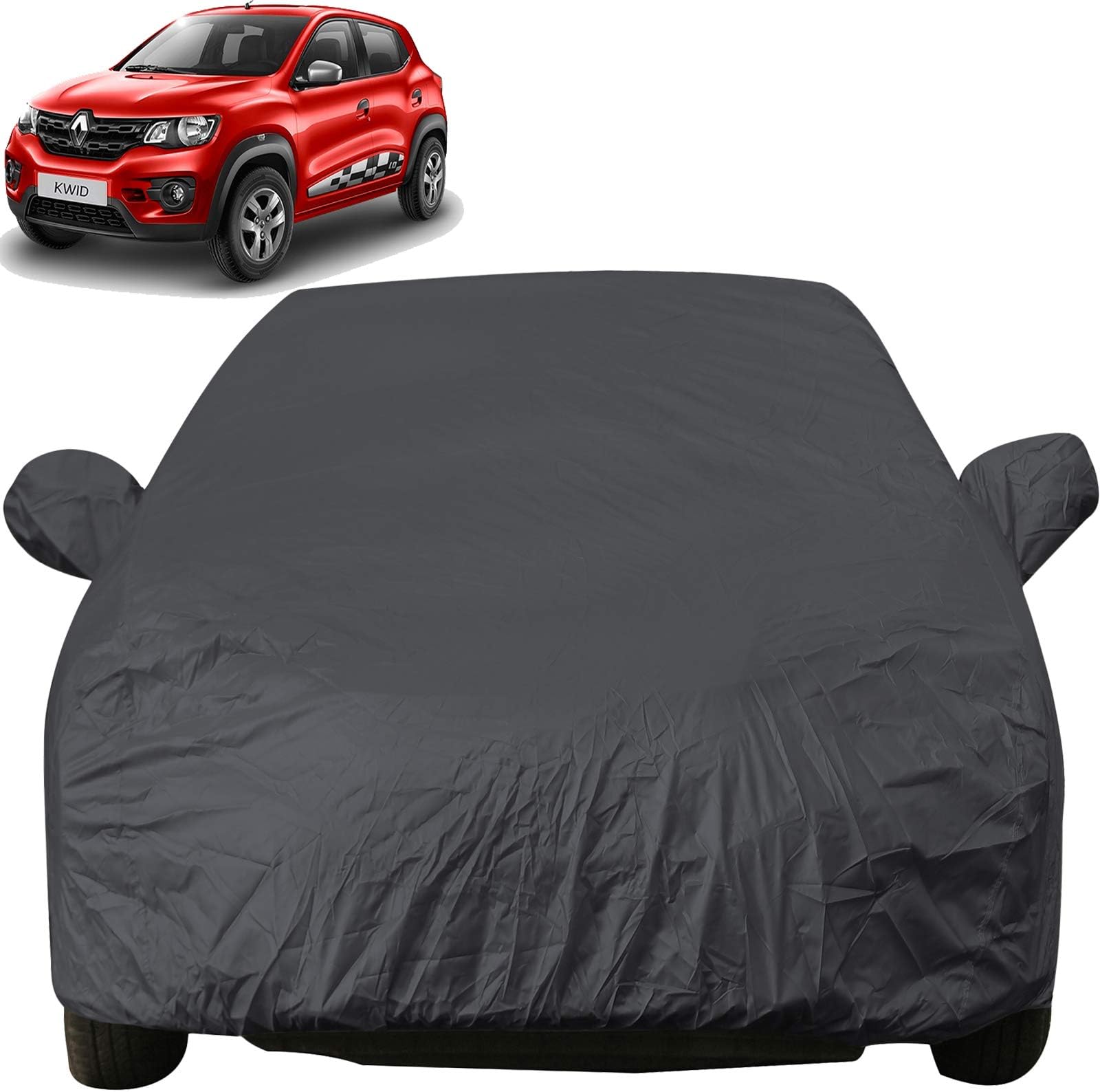 Autofact Car Body Cover with Mirror Pockets Compatible for Renaults ...