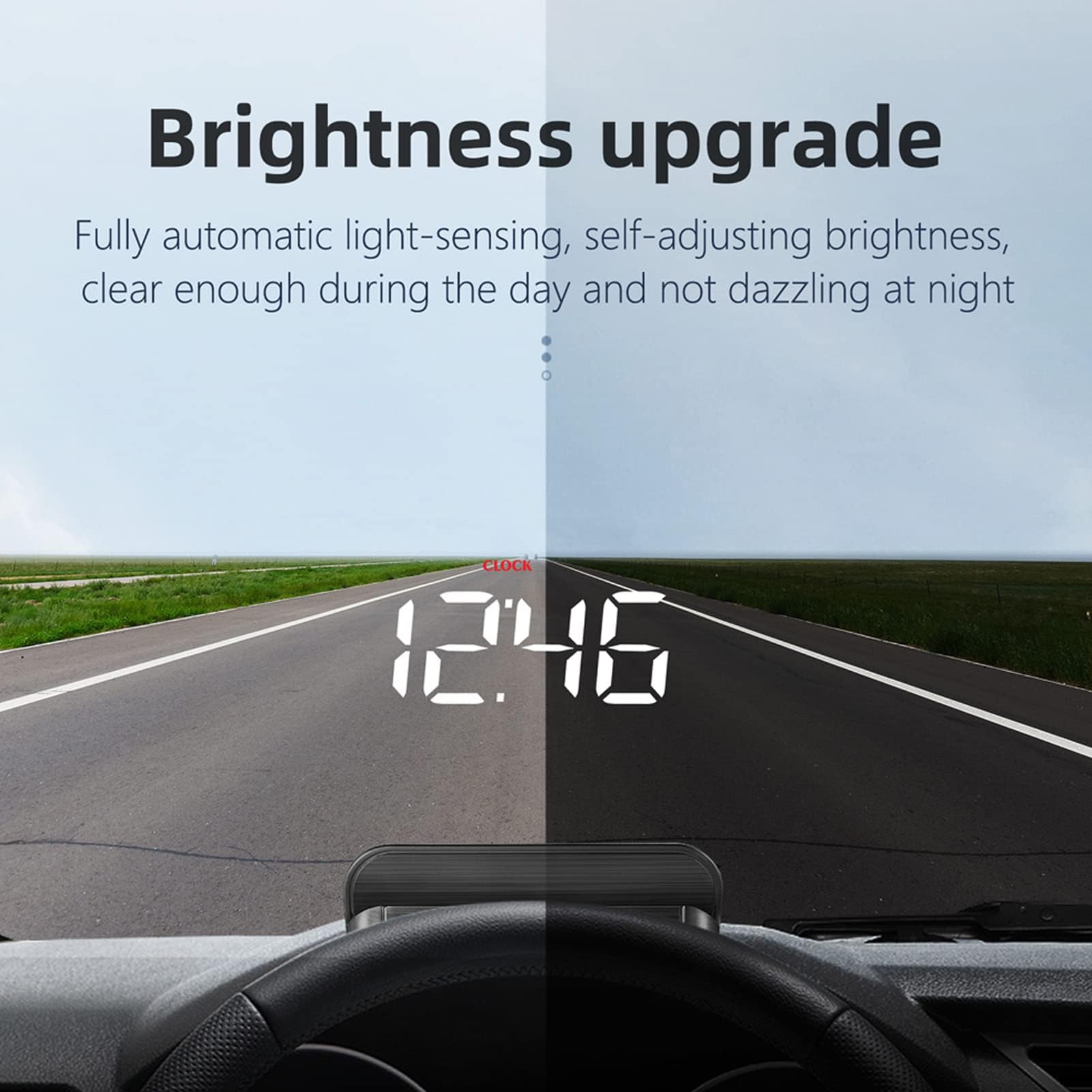 Amazon.com: Pyle Heads Up Display HUD Screen - Universal 5.5’’ Car Head ...