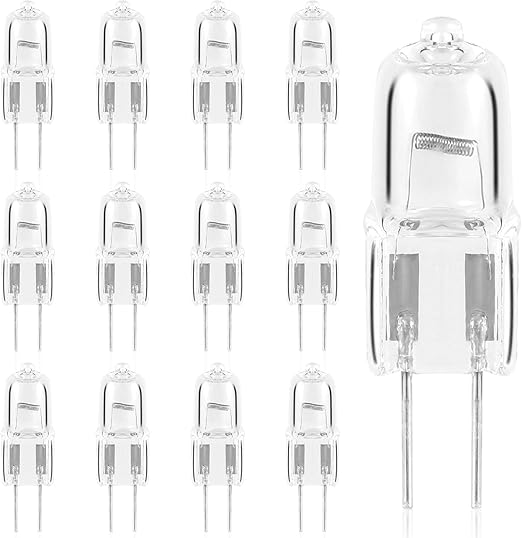 12pcs G4 Halogen Bulb, Oven Light Bulb Type G4 Light Bulbs 2 Pin ...