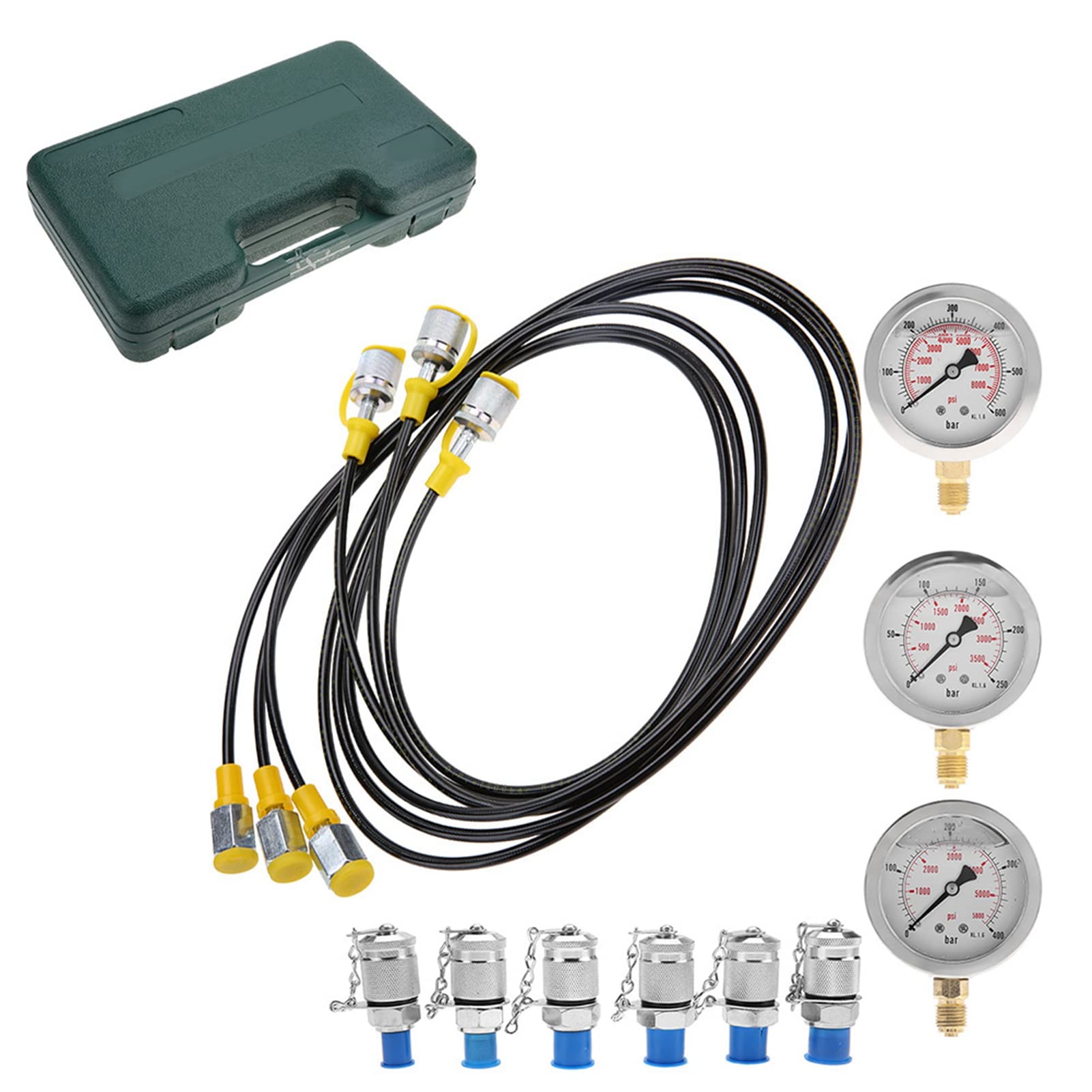 Jic Plug and Kit Hydraulic Pressure Test Kit Gas Pressure Test Kit ...