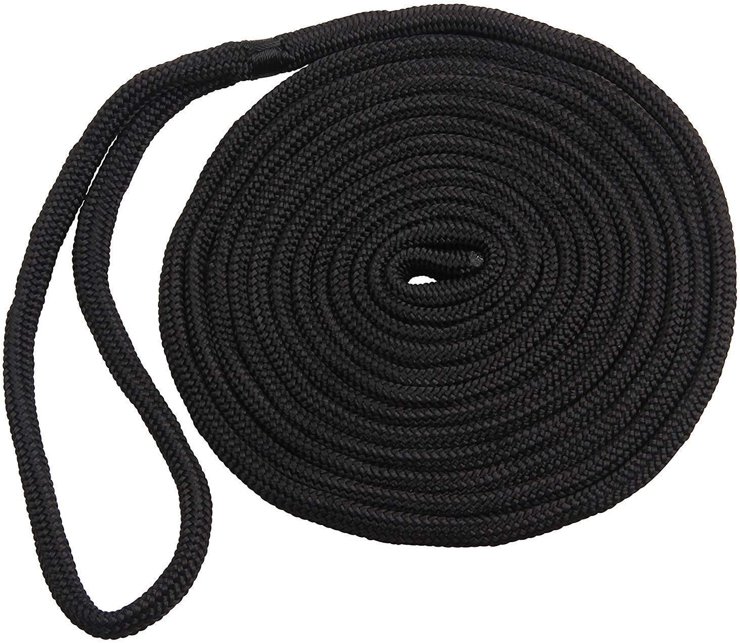 Double Braided Nylon Docking Line-Boat Rope Docking Lines Mooring Line ...