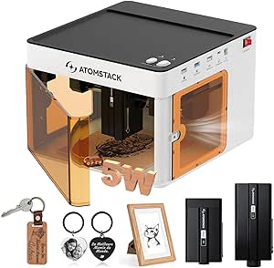 ATOMSTACK P1 5 W Laser Engraving Machine, 5 W Double Laser Engraving ...