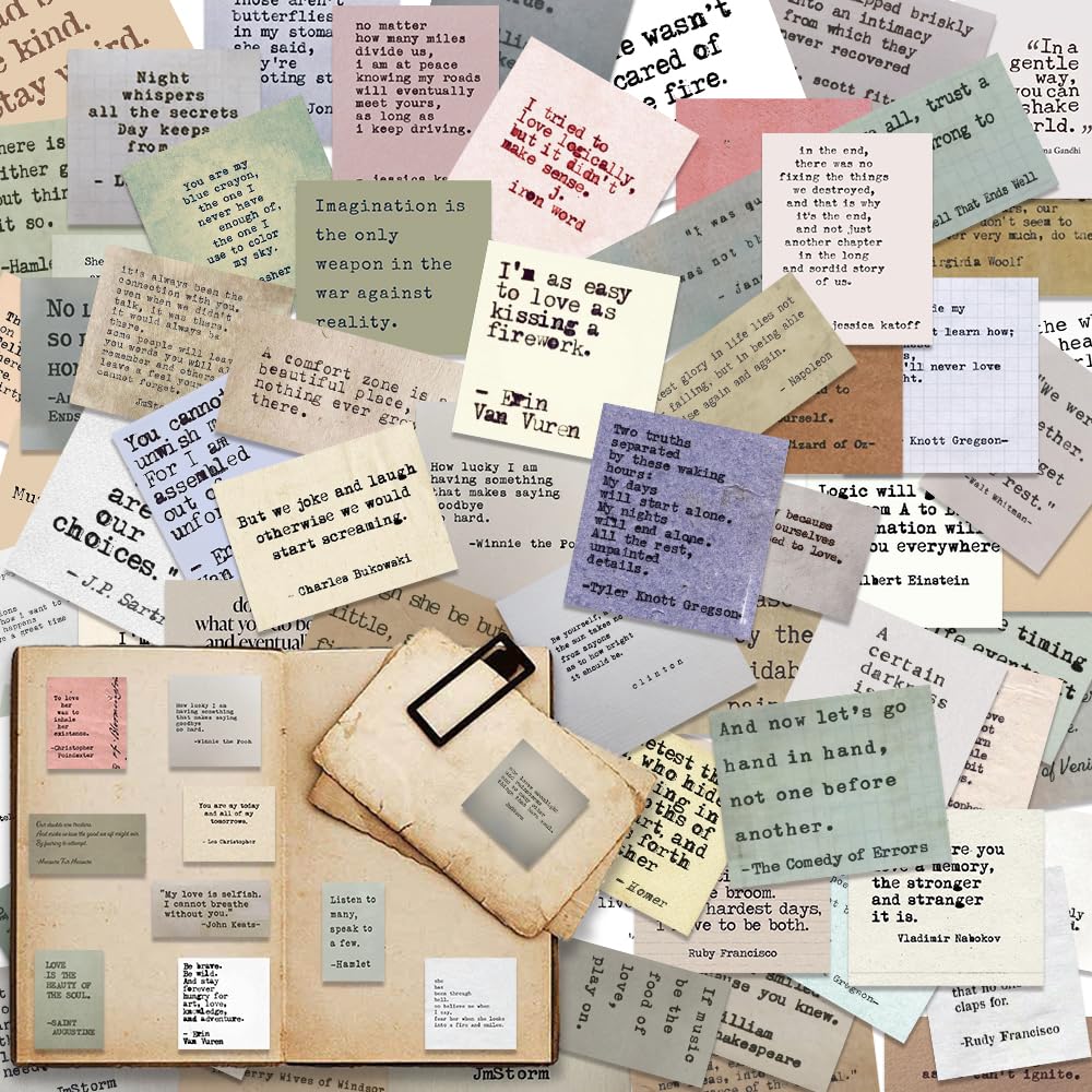 Amazon.com: 120pcs Motivational Stickers, Retro Quote Stickers for ...
