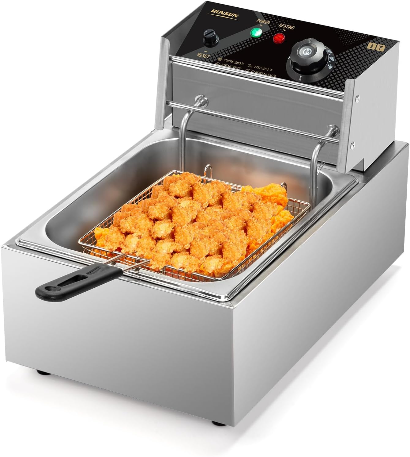 Amazon.com: Deep Fryer with Basket, 3.2 Qt Electric Deep Fat Fryer for ...