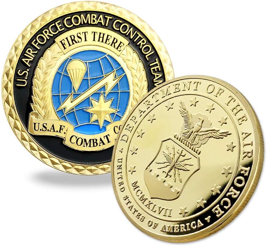 Air Force Challenge Coin USAF Combat Control Team Military ...