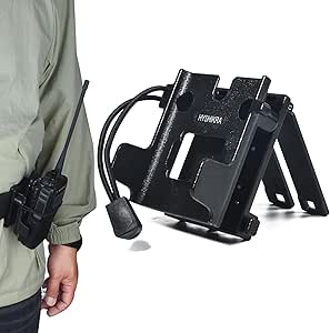 Amazon.com: HYSHIKRA Universal Belt Clip & MOLLE Radio Holster ...