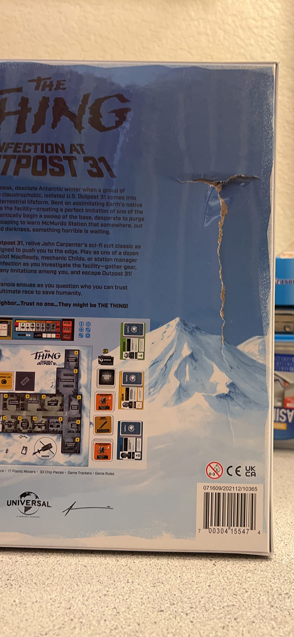 Amazon.com: The Thing Infection at Outpost 31 Board Game 2nd Edition ...