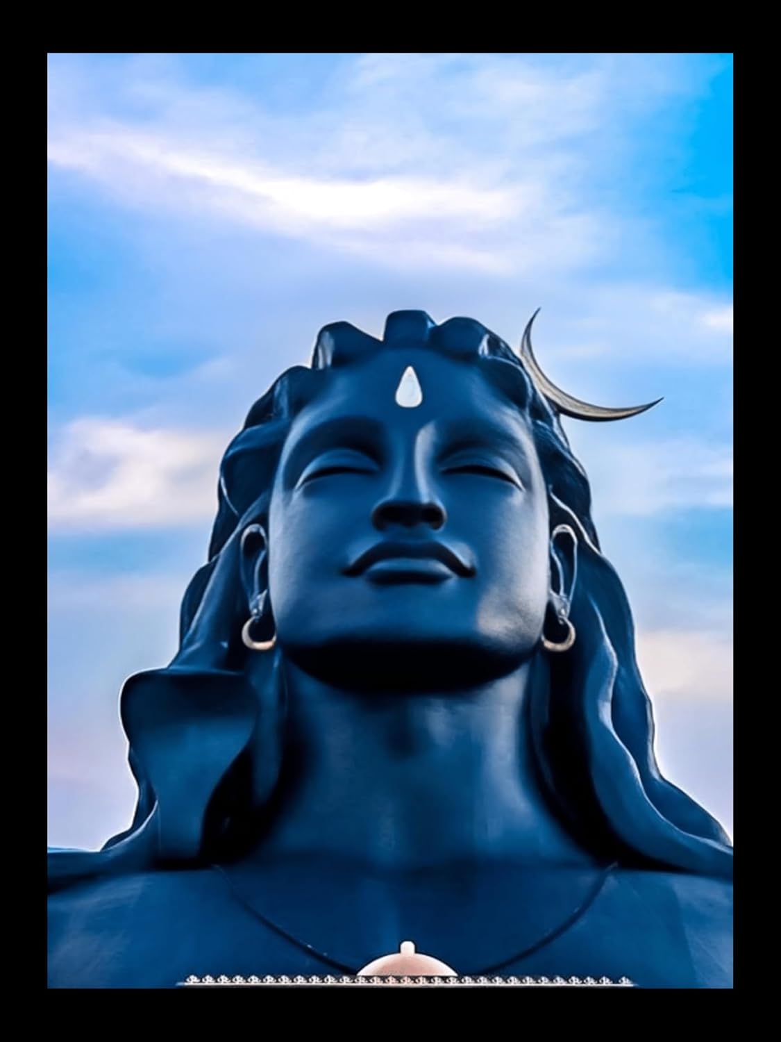 God Adiyogi Shiva Photo frame, 6 X 8 Inch, Isha Yoga Center Coimbatore ...