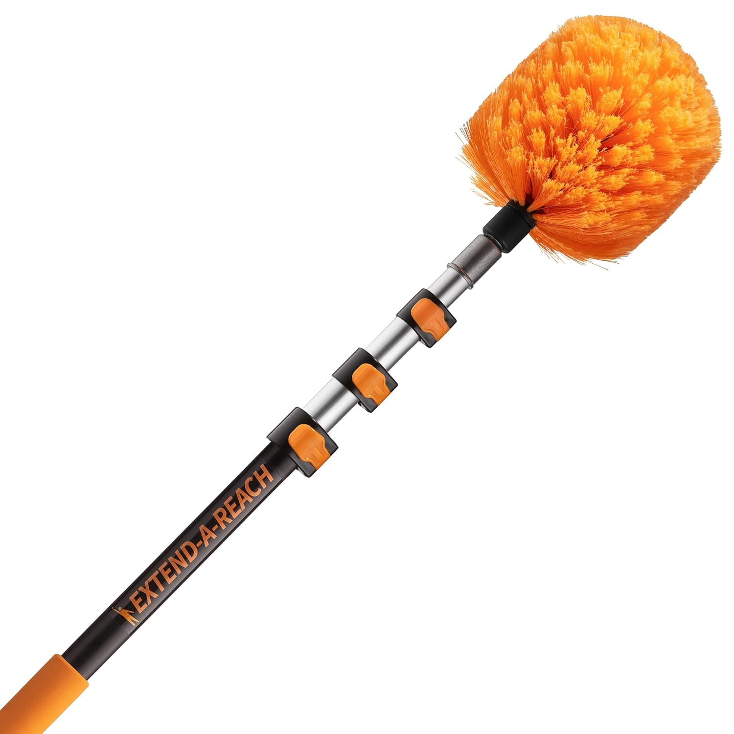 5-13 ft Cobweb Duster with Extension Pole // 20 Foot High Reach Spider ...