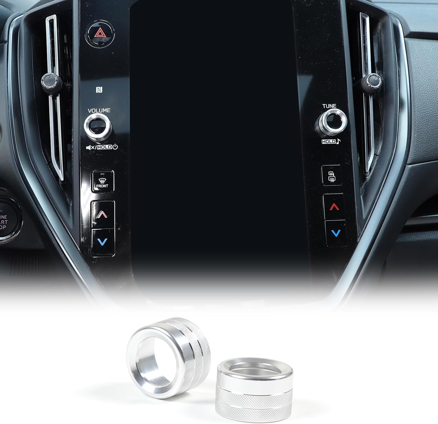 Amazon.com: Daeiclru Centre Console Sound Volume Knob Trim Cover ...