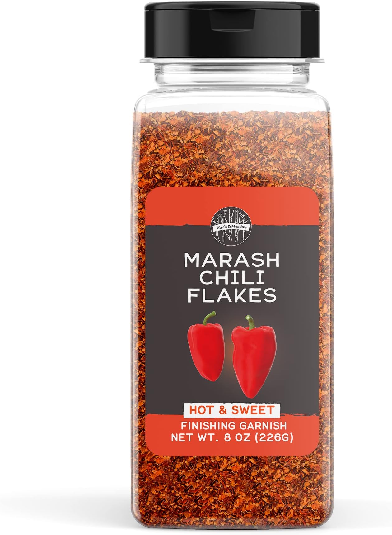 Amazon.com : Birch & Meadow 8 oz of Marash Chile Flakes, Hot & Sweet ...
