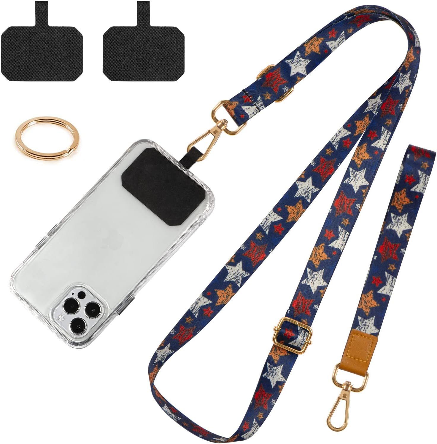 Amazon.com: Dutyway Phone Lanyards, Wrist lanyards for Keys, Adjustable ...