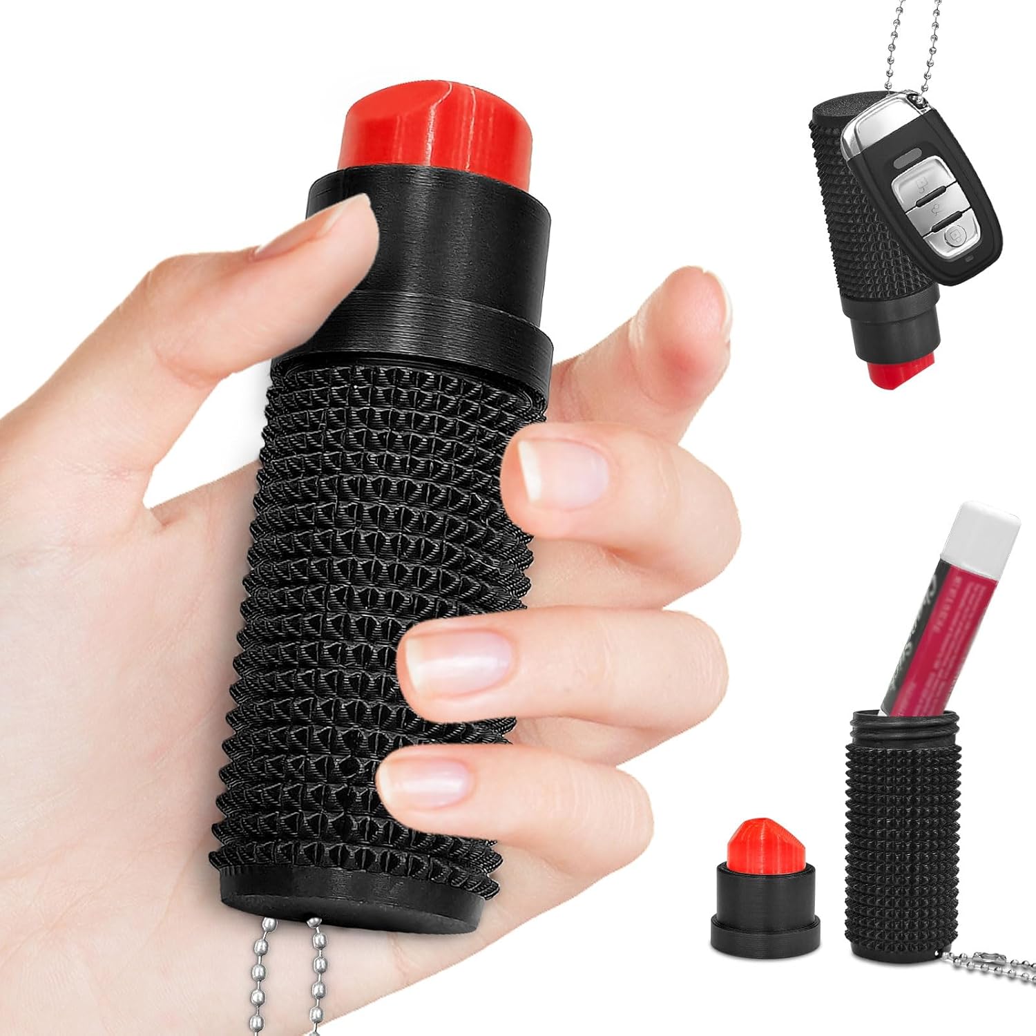 Amazon.com: Little Ouchies Fidget Lipstick Holder Key Chain,Interesting ...