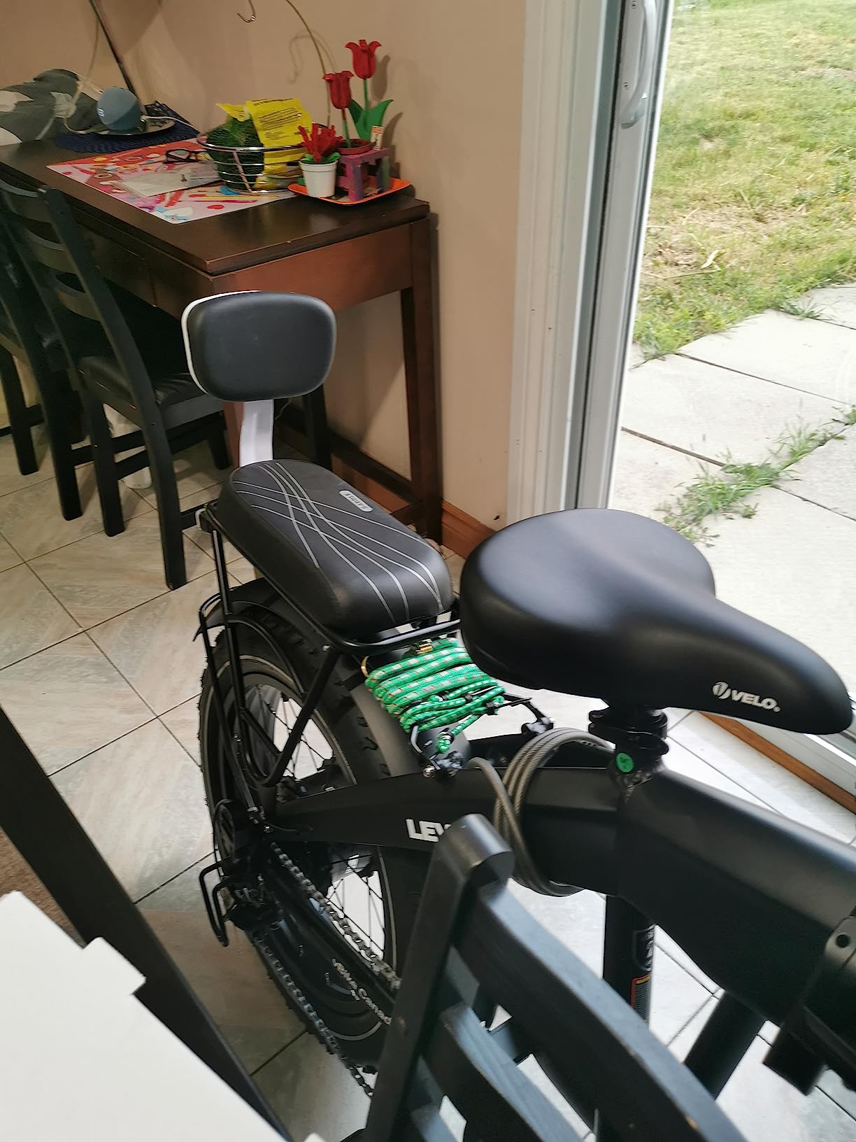 Bike seat,HUIOP Bicycle Back Seat Cycling Bike Bicycle MTB PU Leather ...