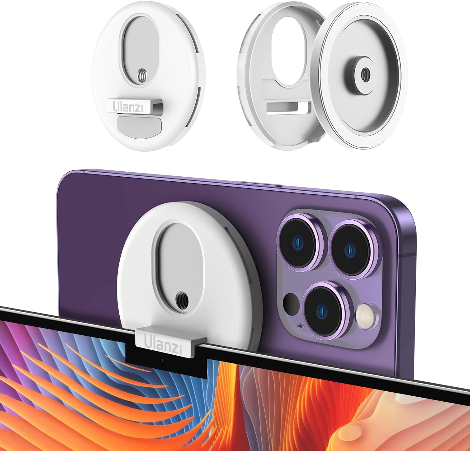 Amazon.com : ULANZI MK-01 Continuity Camera Mount for MacBook, iPhone ...