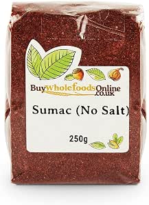Sumac (No Salt) 250g (Buy Whole Foods Online Ltd.) : Amazon.co.uk: Grocery