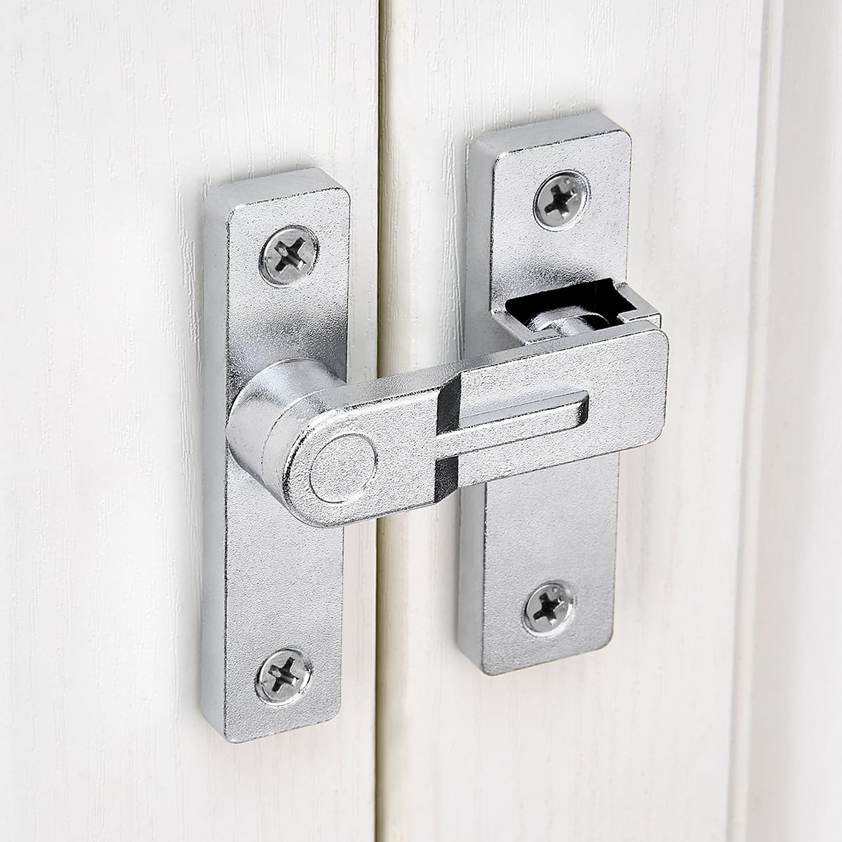 Snapklik.com : 2 Packs Silvery 180 Degree Flip Latch, Barn Door ...