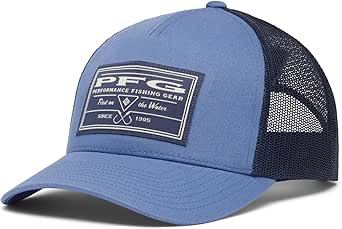 Amazon.com: Columbia Unisex PFG Uncharted Mesh Snap Back, Bluebell/PFG ...