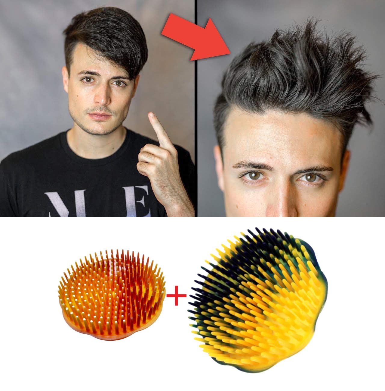 Buy Handy Finger Comb (Multicolor) (Pack of 2) Online at Low Prices in ...